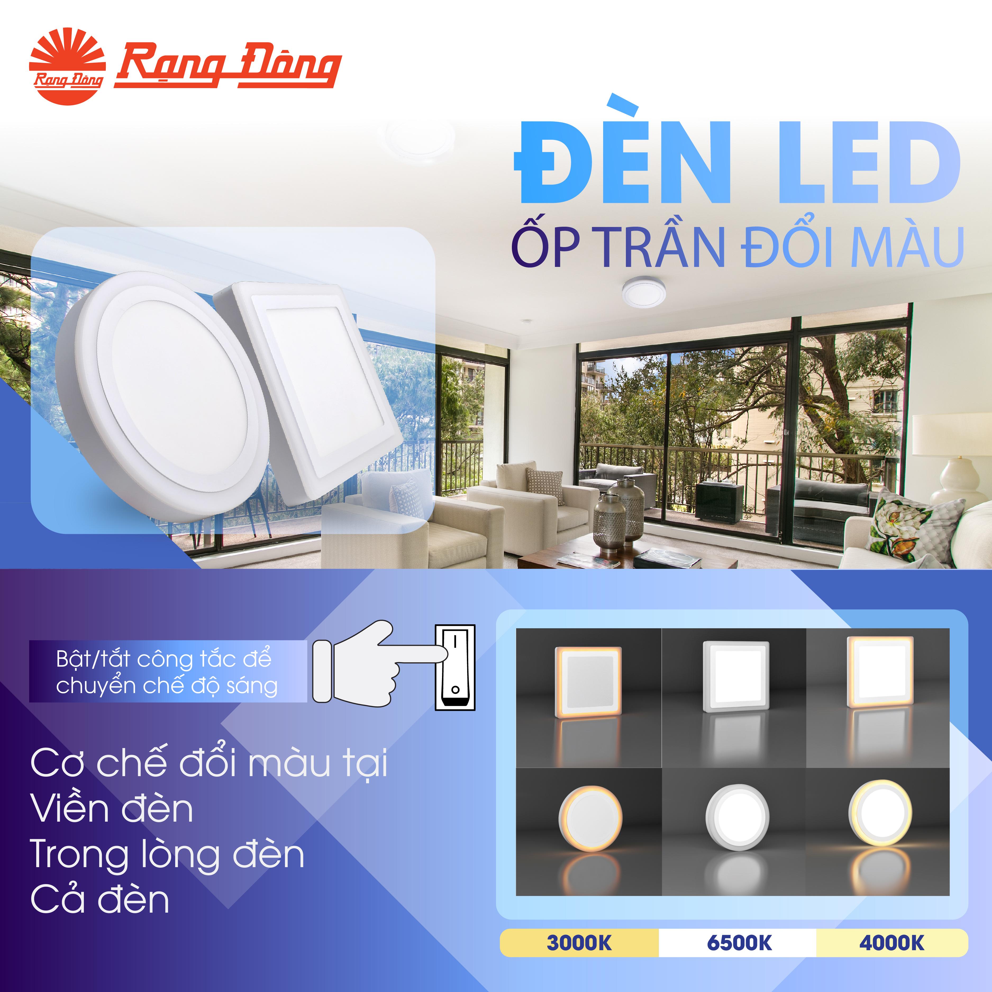 Đèn LED Rạng Đông | Đèn Rạng Đông Chính Hãng Chất Lượng Cao